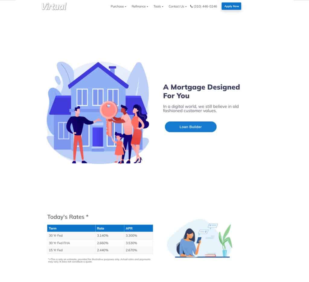 Best Mortgage Website Themes Templates and Landing Pages